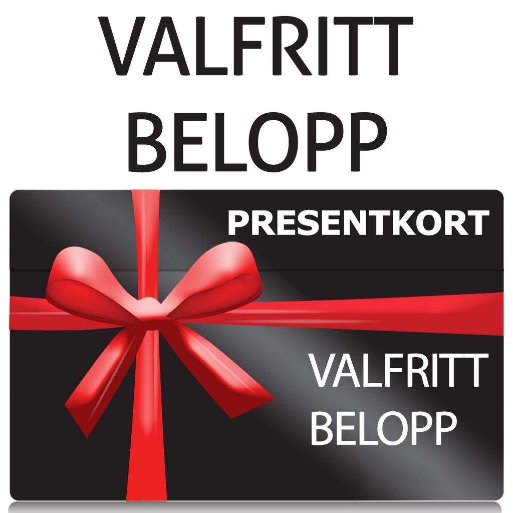 Presentkort - valfritt belopp - BakBoden.se
